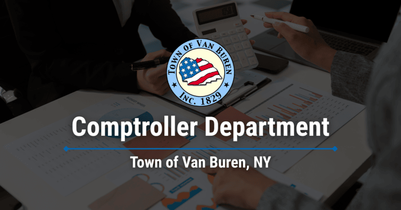 Comptroller Department - Town Of Van Buren, NY